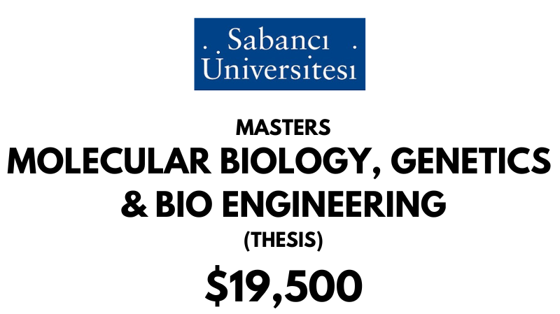 Master of Science - Molecular Biology, Genetics & Bioengineering (Thes ...